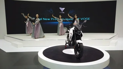 Performers dance at the presentation of ... | Stock Video | Pond5