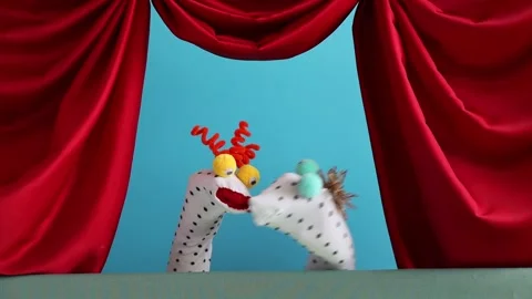 Hand Puppet Show Stock Video Footage | Royalty Free Hand Puppet Show ...