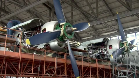 Performing work in engine compartment of... | Stock Video | Pond5