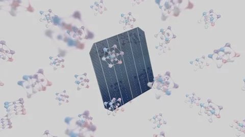 Perovskite based solar cell technology | Stock Video | Pond5