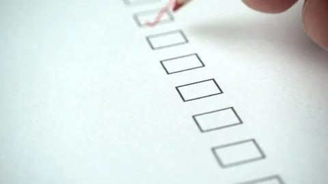 Person Checklist Stock Footage ~ Royalty Free Stock Videos | Pond5