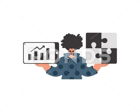 The person is holding a daze and a positivegrade chart ~ Clip Art ...