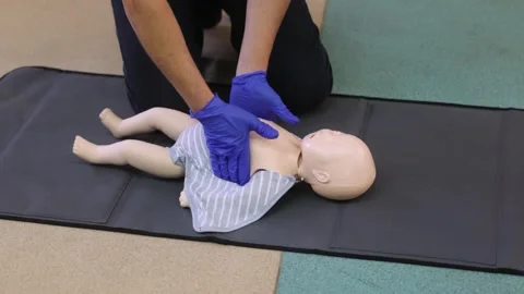 Infant Cpr Stock Videos – Royalty-Free HD & 4K Videos