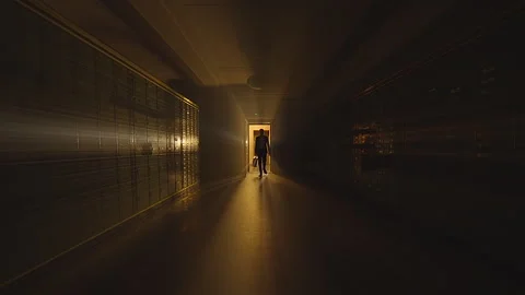 Walking Down A Dark Hallway Stock Videos – Royalty-Free HD & 4K Videos