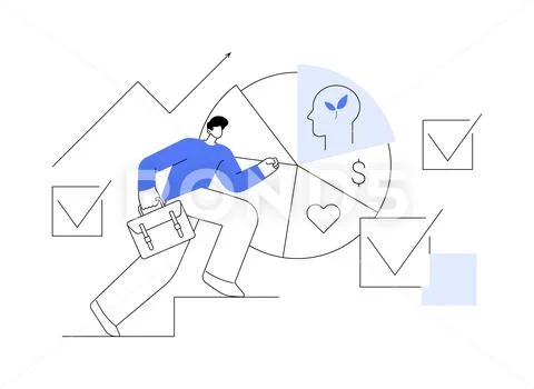 Personal development abstract concept vector illustration.: Graphic #229811805