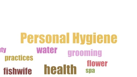 Personal Hygiene Isolated Stock Video Footage | Royalty Free Personal ...