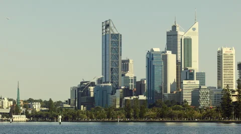 Perth City Stock Footage ~ Royalty Free Stock Videos | Pond5