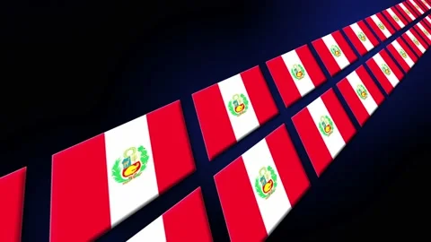 Peru Flag Animated Background 3d Animati... | Stock Video | Pond5