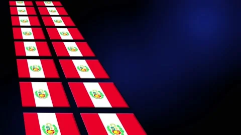 Peru Flag Animated Background 3d Animati... | Stock Video | Pond5