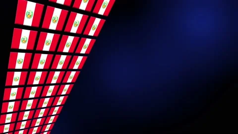 Peru Flag Animated Background 3d Animati... | Stock Video | Pond5