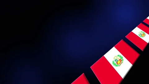 Peru Flag Animated Background 3d Animati... | Stock Video | Pond5