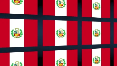 Peru Flag animation 3d, National Flag Ba... | Stock Video | Pond5
