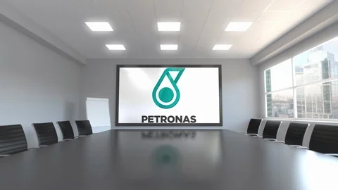 Petroliam Nasional Berhad PETRONAS logo ... | Stock Video | Pond5