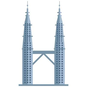 Petronas Towers Vector