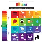 Universal Indicator Ph Scale Acid Wool Dye Easy PH Testers