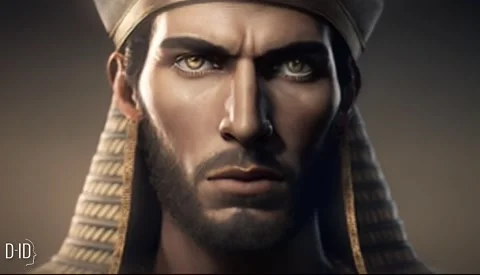Pharaoh Tutankhamun of ancient Egypt. Po... | Stock Video | Pond5