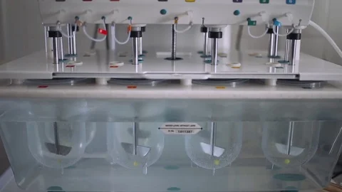Pharmaceutical laboratory, a mixer mixes... | Stock Video | Pond5