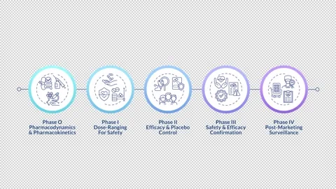 Pharmacy development phases infographic ... | Stock Video | Pond5