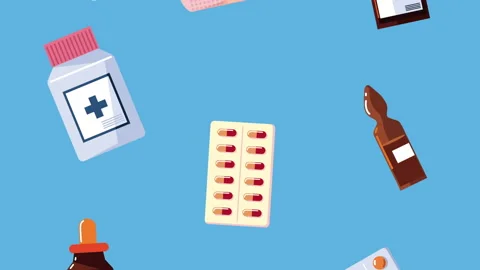 Prescription Drugs Pattern Stock Videos – Royalty-Free HD & 4K Videos