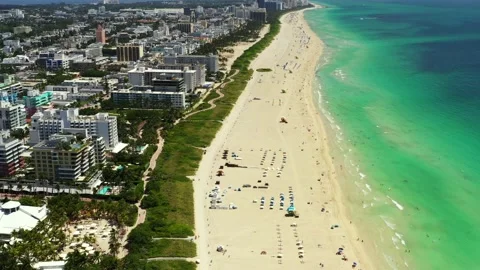 Phase 1 reopening Miami Beach Coronaviru... | Stock Video | Pond5