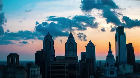 Philadelphia Skyline Stock Videos – Royalty-Free HD & 4K Videos