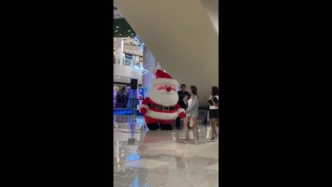 Philippines: Cute mascots roaming in SM ... | Stock Video | Pond5