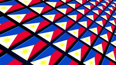 Philippines Flag Animated Background 3d ... | Stock Video | Pond5