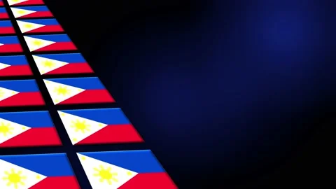 Philippines Flag Animated Background 3d ... | Stock Video | Pond5