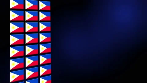Philippines Flag Animated Background 3d ... | Stock Video | Pond5