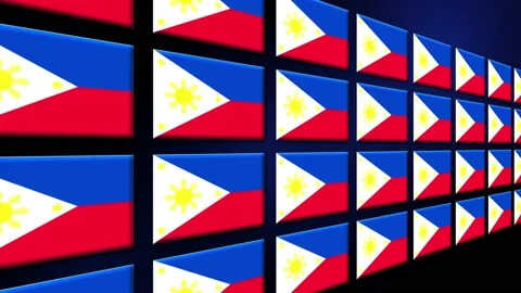 Philippines Flag Animated Background 3d ... | Stock Video | Pond5
