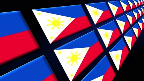 Philippines Flag Animated Background 3d ... | Stock Video | Pond5