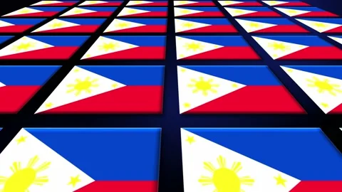 Philippines Flag Animated Background 3d ... | Stock Video | Pond5