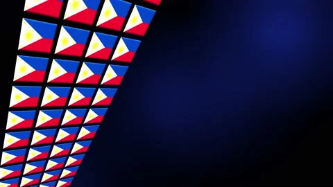 Philippines Flag Animated Background 3d ... | Stock Video | Pond5