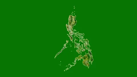 Philippines map - cartoon. Regions. Sate... | Stock Video | Pond5