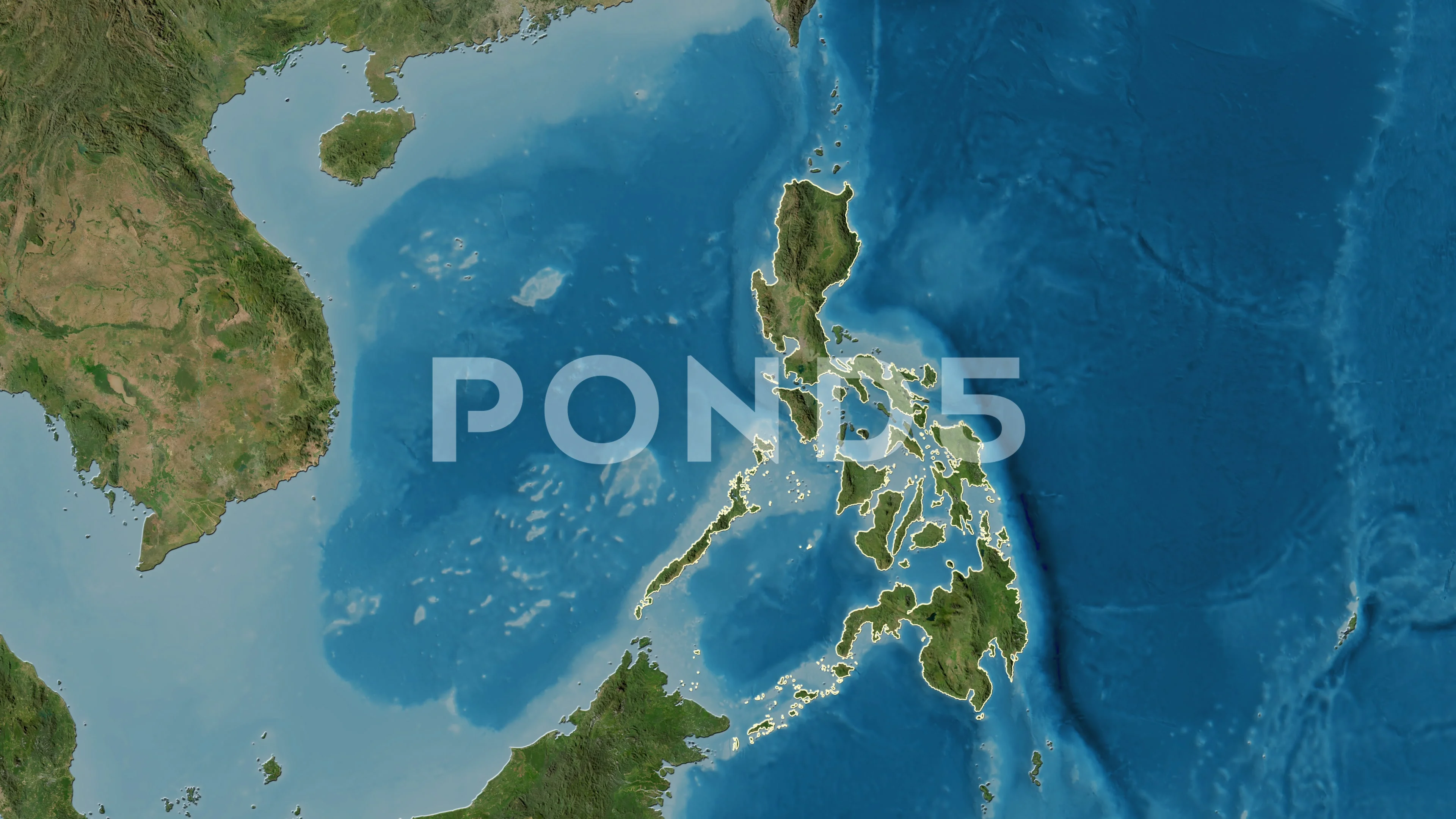 Satellite View Of Philippines CloudFerro Supports ESA Project For The