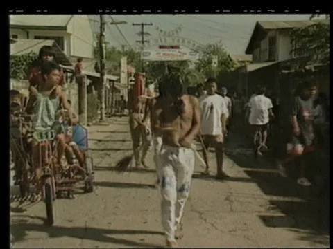 PHILIPPINES: RELIGIOUS DEVOTEES MARK GOO... | Stock Video | Pond5