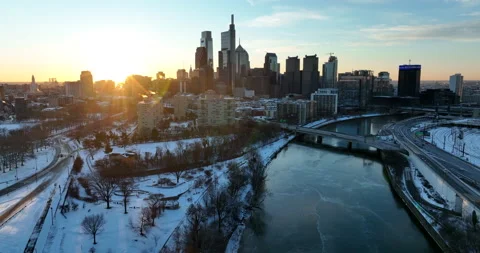 Philadelphia Winter Stock Video Footage | Royalty Free Philadelphia ...