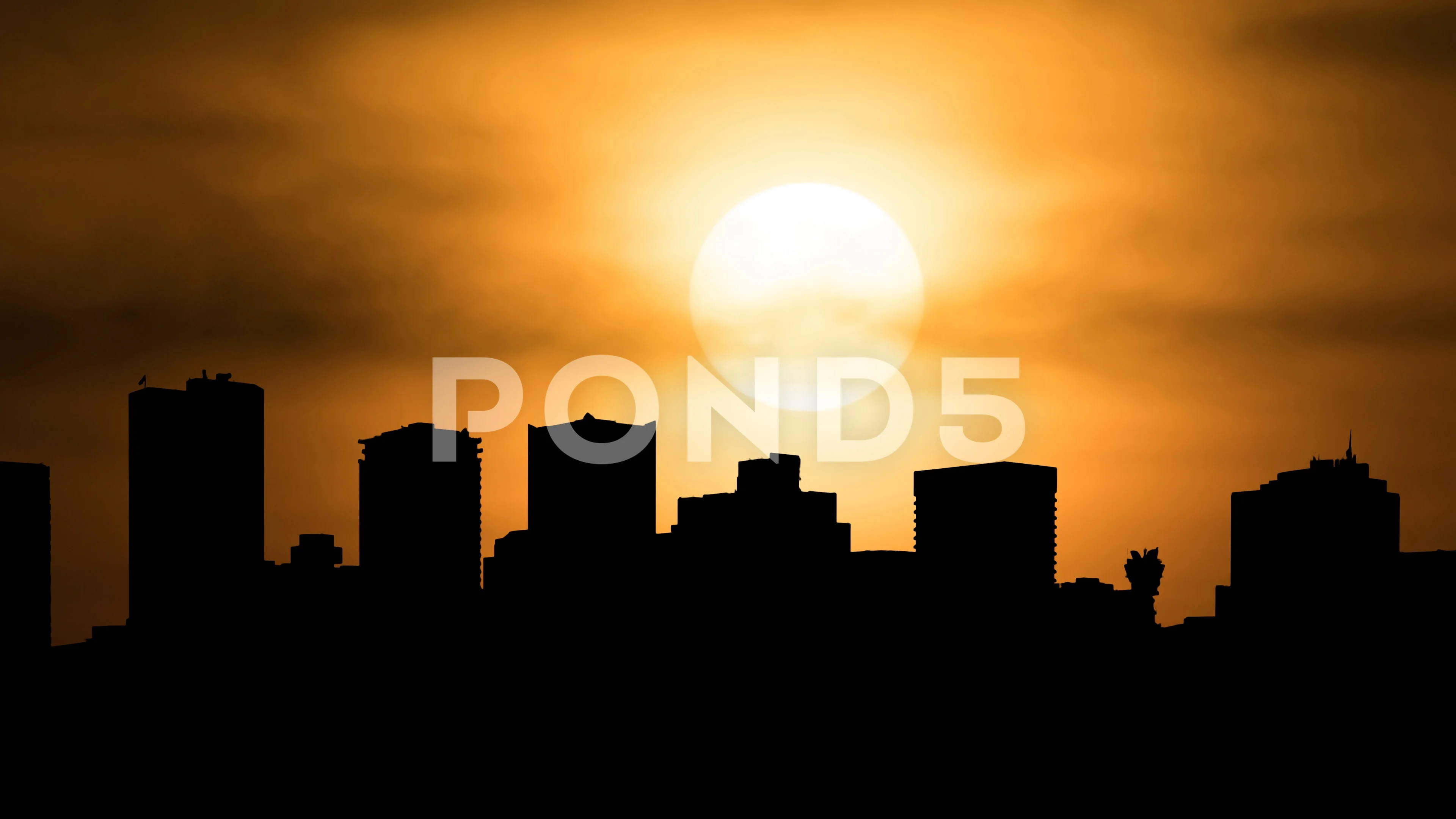 Phoenix Arizona Skyline Sunset Phoenix AZ Vibrant City Skyline Sunset