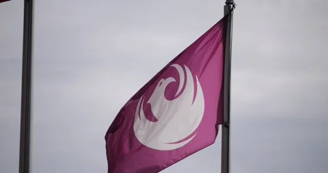 Phoenix Flag in slow motion | Stock Video | Pond5