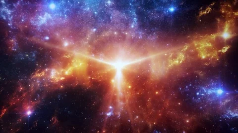 Phoenix Nebula in Deep Space - Fantasy L... | Stock Video | Pond5
