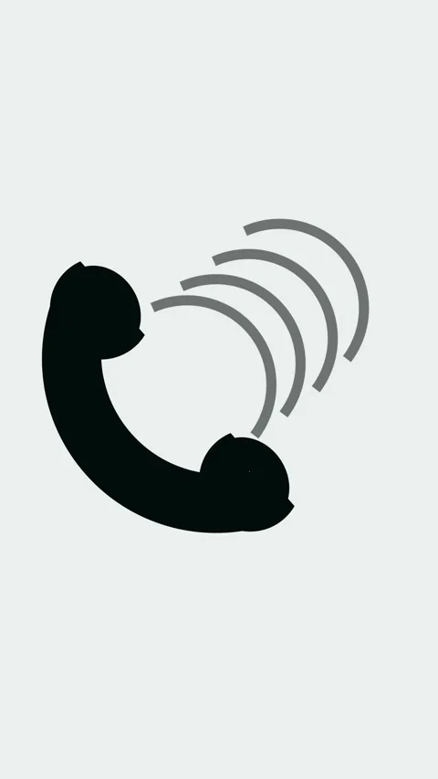 Phone call icon animation highlighting c... | Stock Video | Pond5