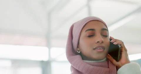 Phone call, stress networking and Islami... | Stock Video | Pond5