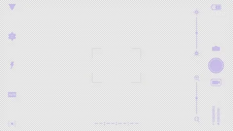 Phone camera animated overlay. 1080p - ... | Stock Video | Pond5