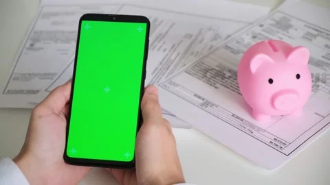 Cell Payment Green Screen Stock Footage ~ Royalty Free Stock Videos | Pond5