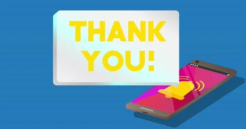 Thank You App Stock Footage ~ Royalty Free Stock Videos | Pond5