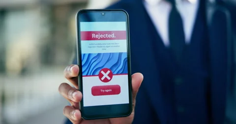 Application Rejected Stock Footage ~ Royalty Free Stock Videos | Pond5