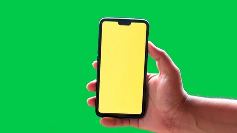 Yellow Phone Screen Stock Videos – Royalty-Free HD & 4K Videos