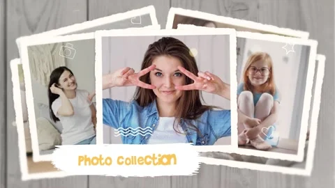 Photo Collection Slideshow | After Effects ~ After Effects #150424970