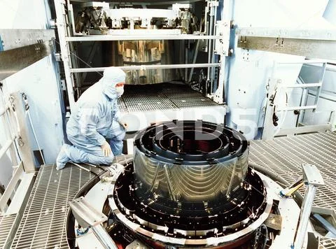 This photograph shows the mirrors of the High Resolution Mirror ...
