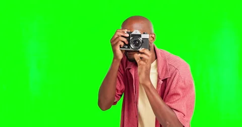 Photographer, camera with a black man on... | Stock Video | Pond5